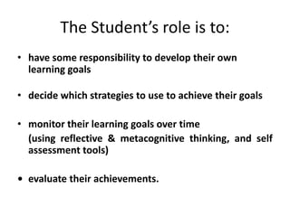 Self Assessment | PPTX