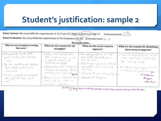 Self assessment by students | PPTX