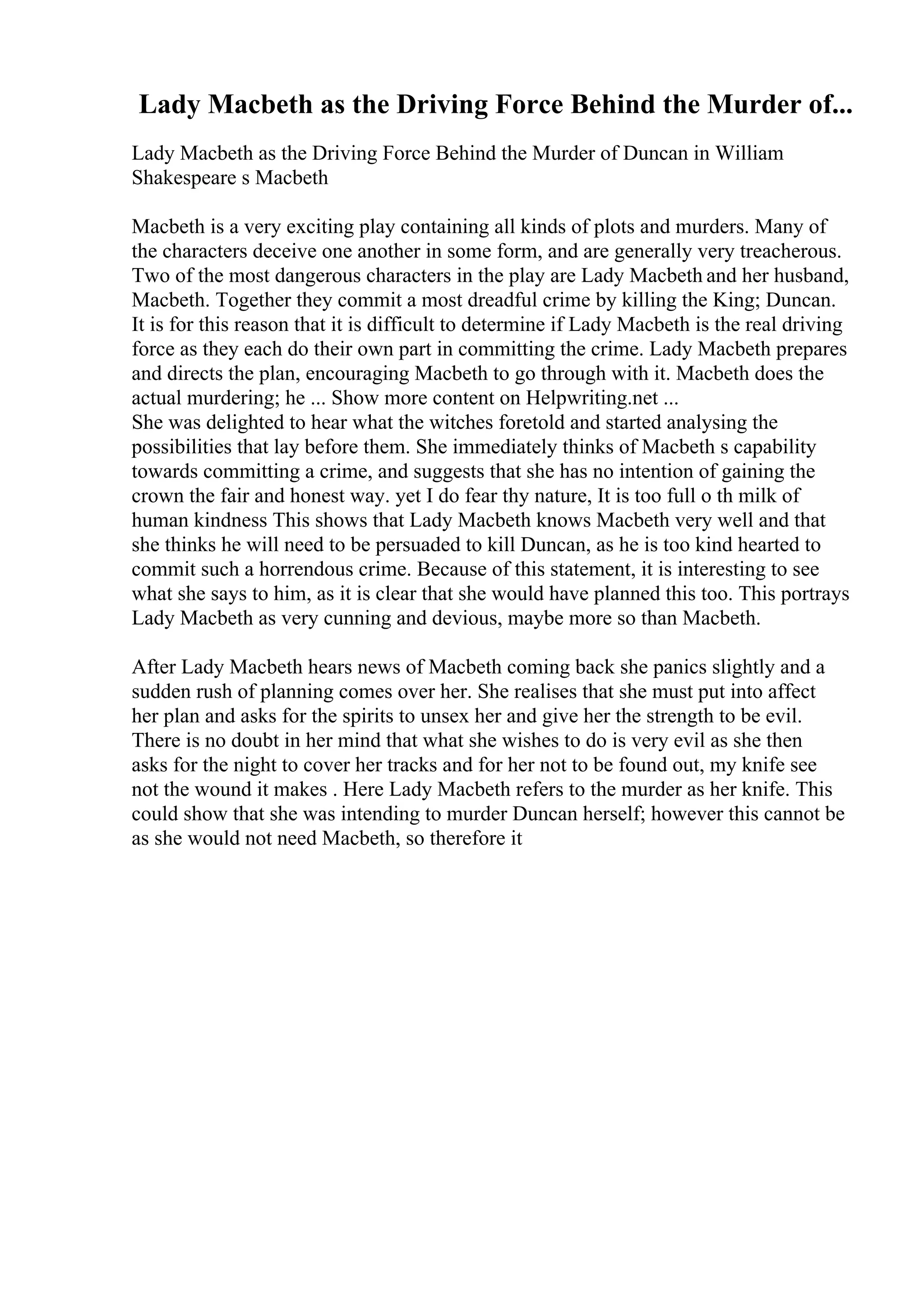 Self Assessment Essay Examples | PDF