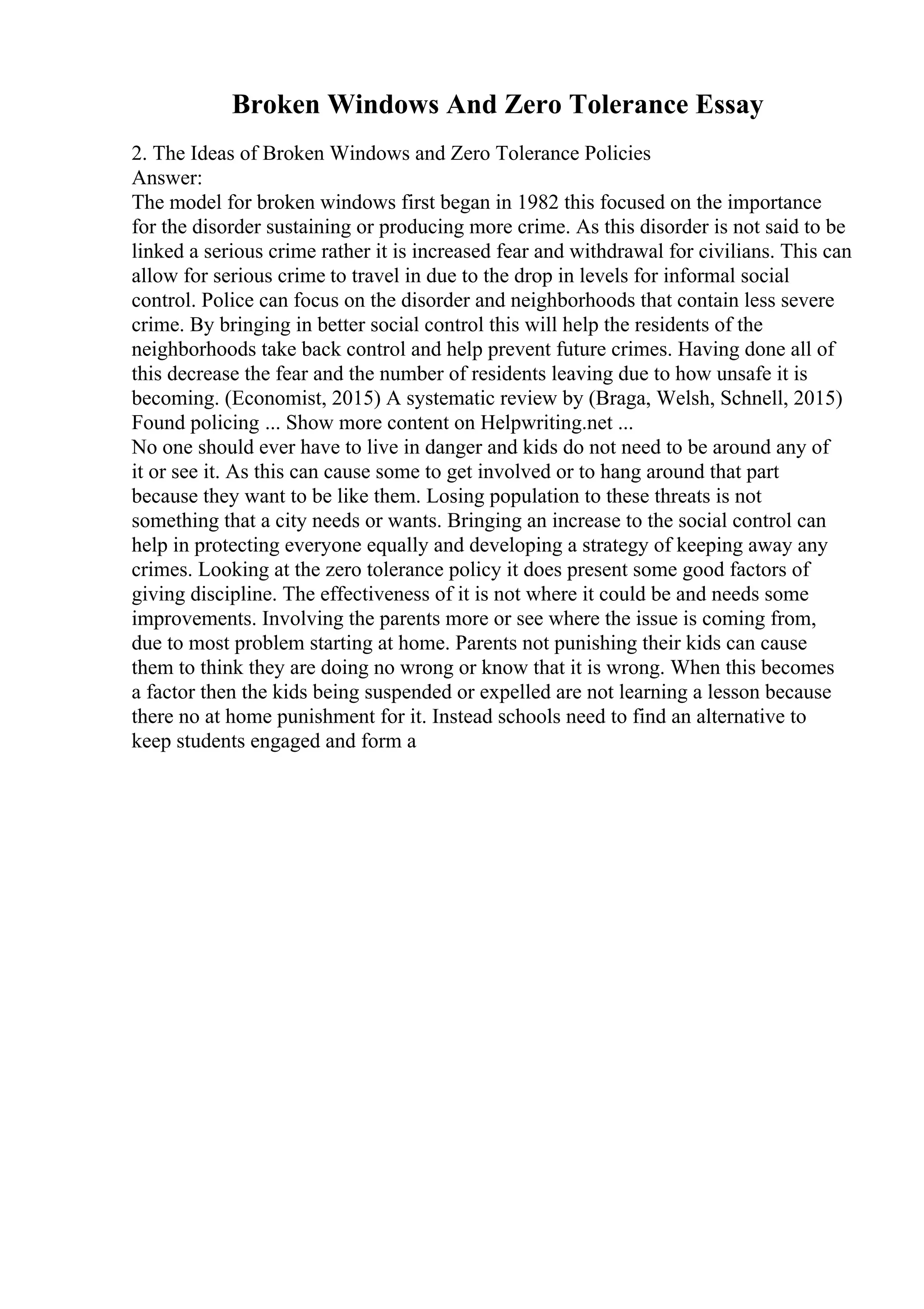 Self Assessment Essay Examples | PDF