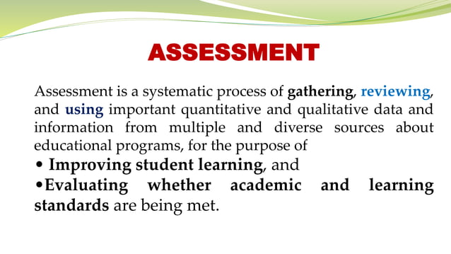 SELF ASSESSMENT REPORT.pptx