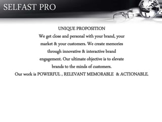 SELFAST PRO | PPT