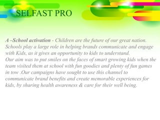 School activation & .Brand activation | PPTX