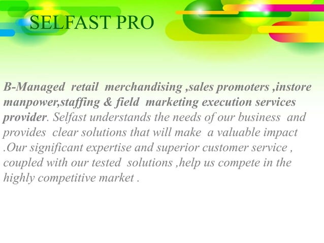 SELFAST PRO 22.pptx