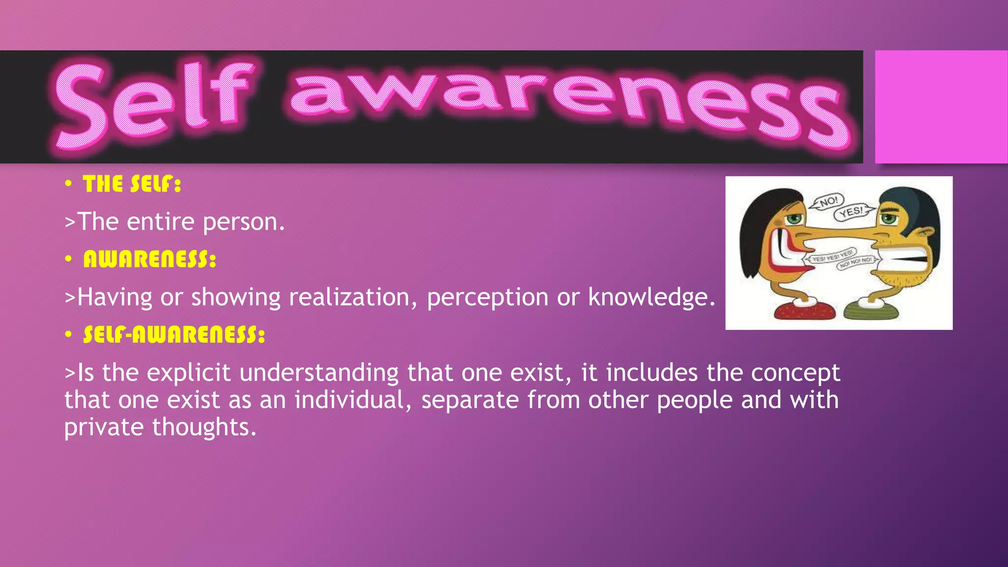 Self Awareness | PPTX