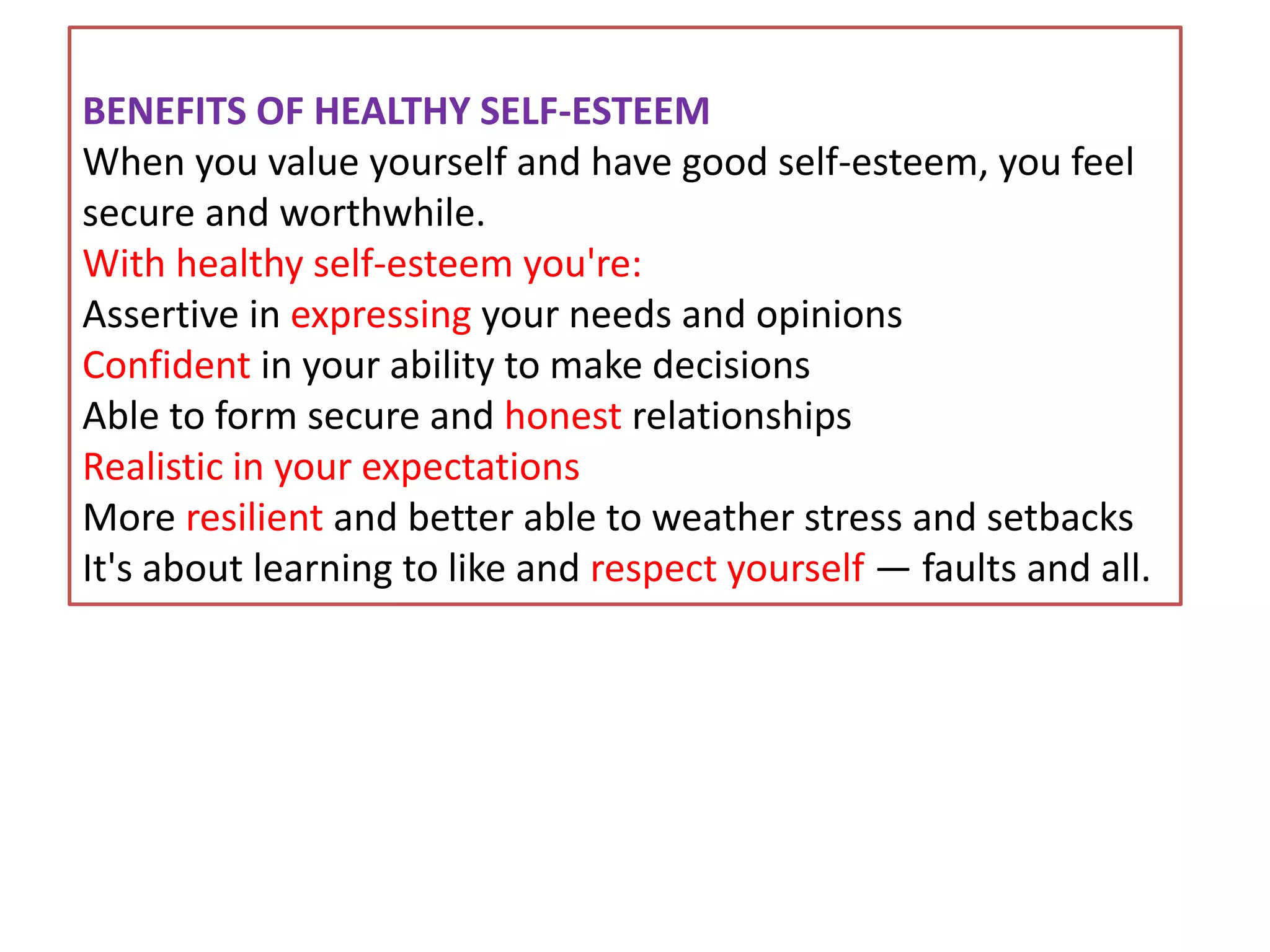 Self awareness | PPTX