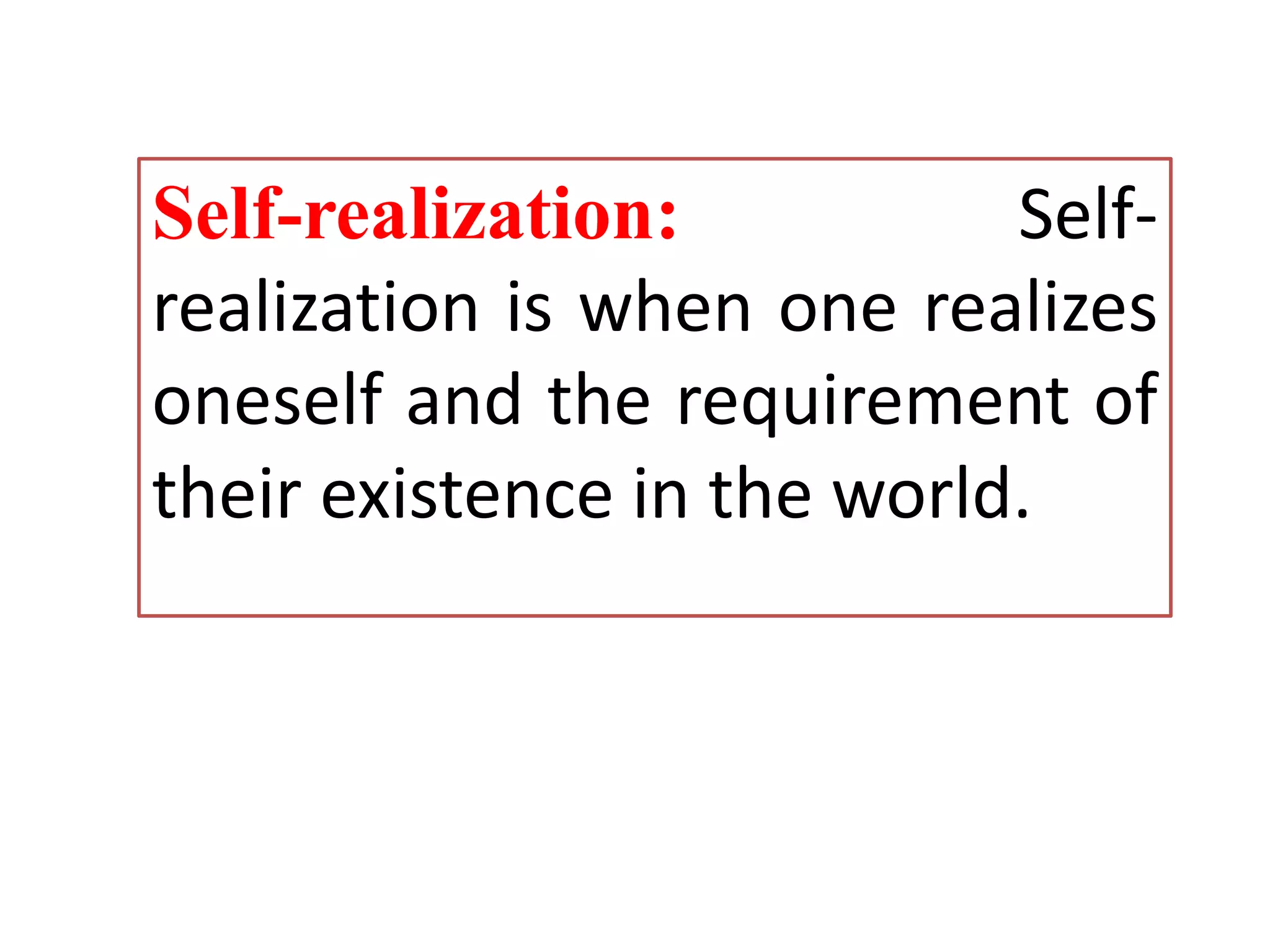 Self awareness | PPTX