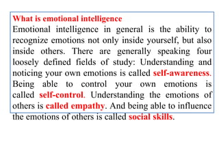 Self awareness | PPTX