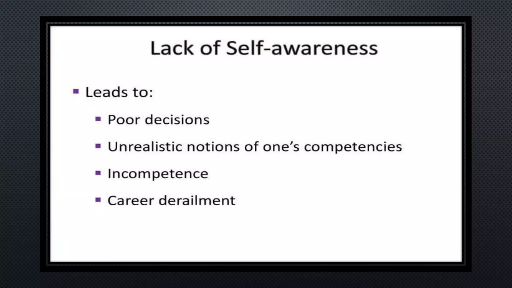 Self Awareness - Importance | PPT