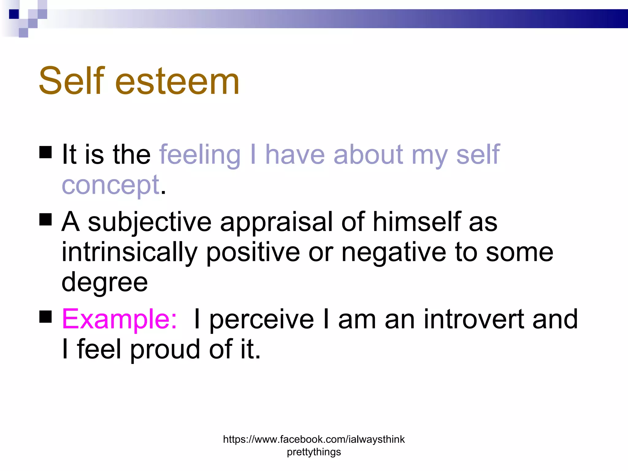 Self awareness. | PPT
