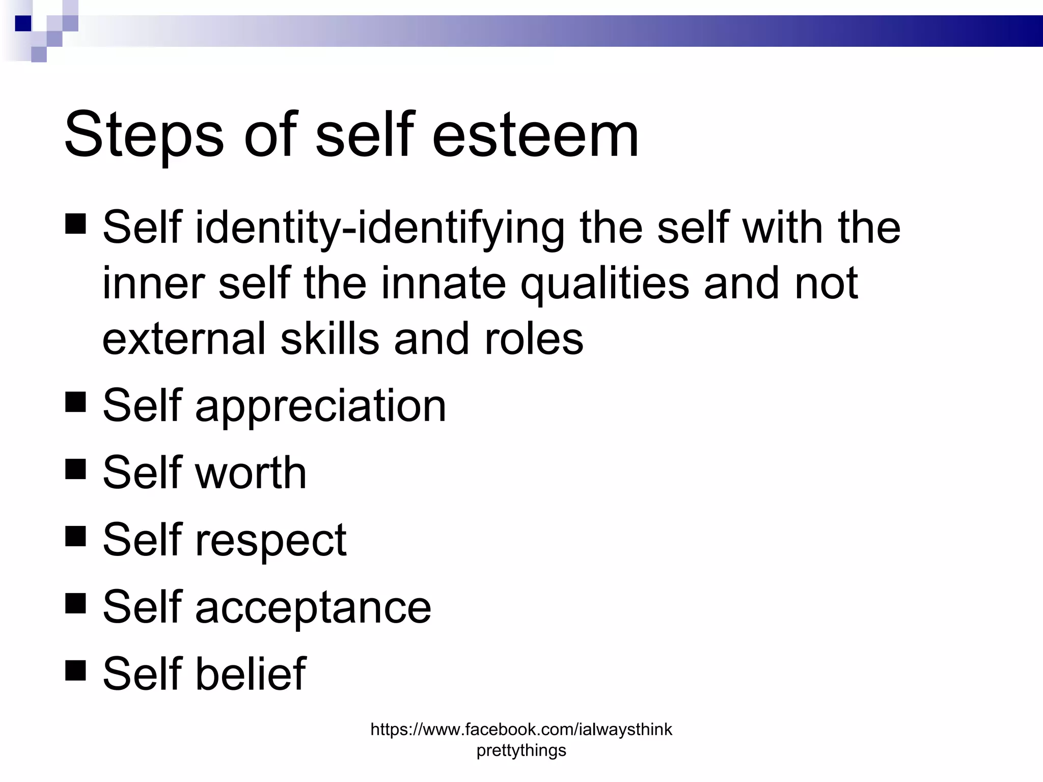 Self awareness. | PPT