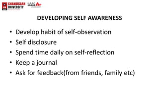 Self Awareness-sid.pptx