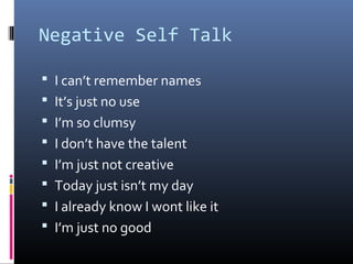 Self awareness and Self Management | PPT
