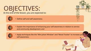 Self Awareness Education Presentation In Beige Green Illustrated Style.pptx