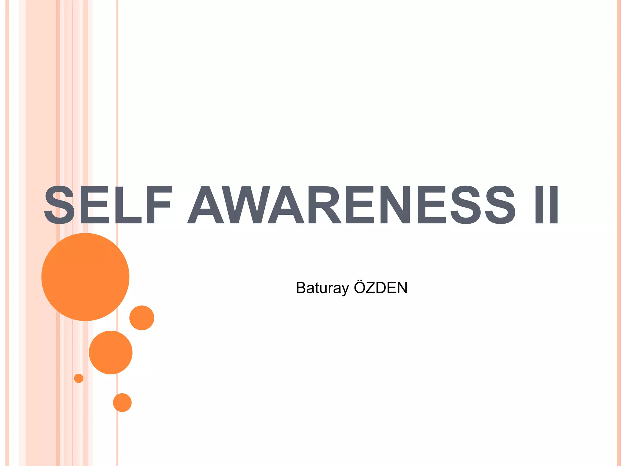 Self Awareness | PPT