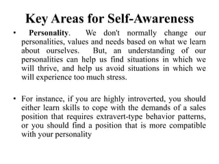 The importance of self awareness for young professionals | PPT