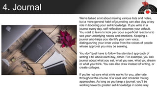 Self awareness presentation | PPTX