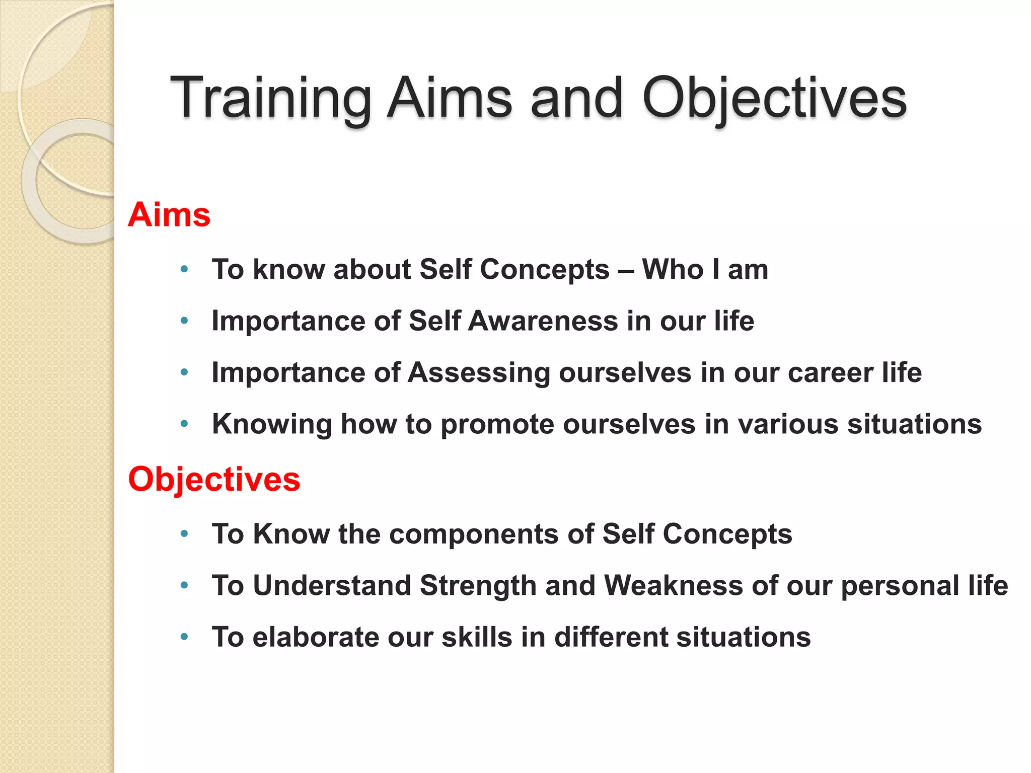 Self awareness skills | PPTX