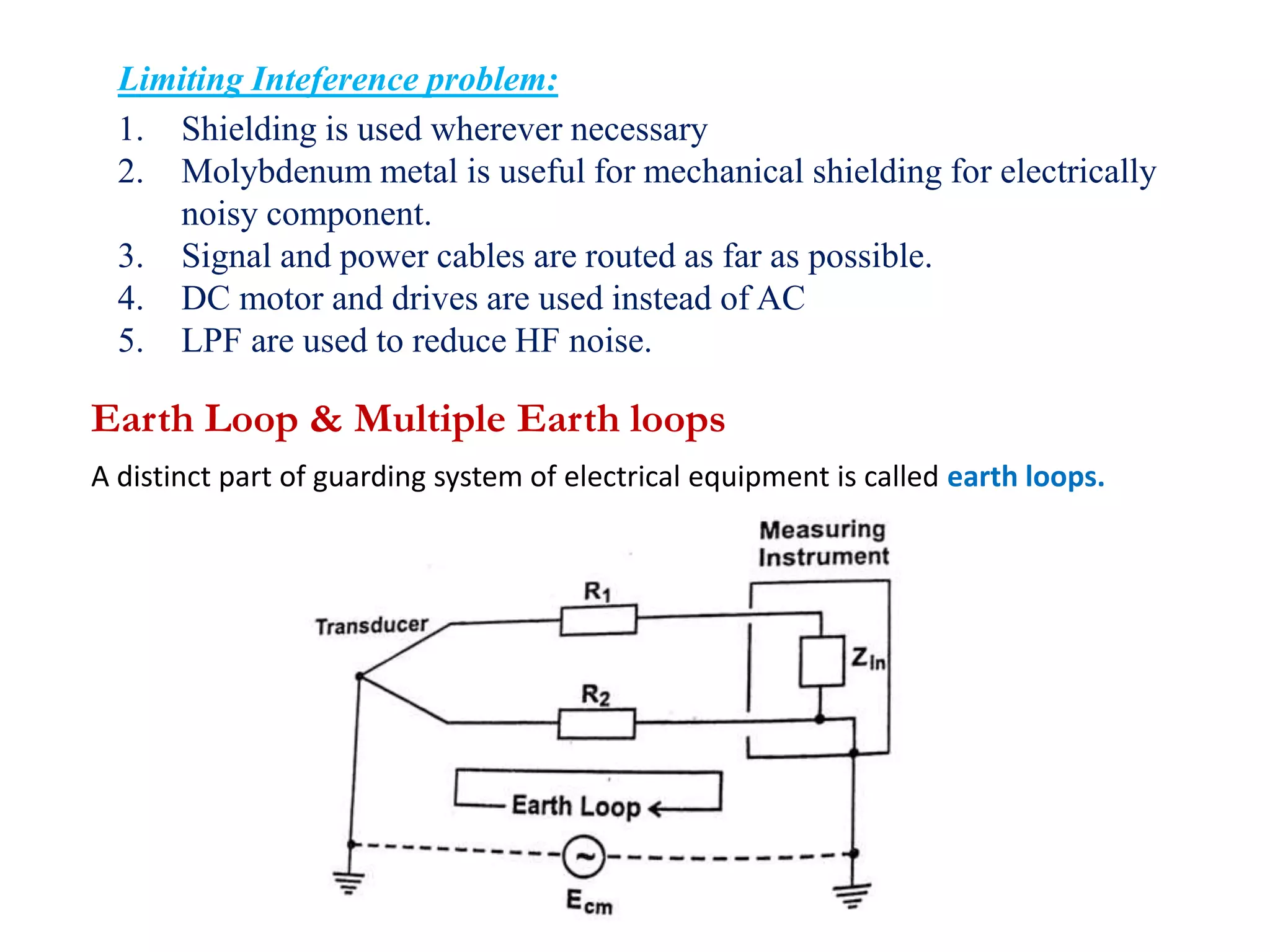 Self balancing bridges and interferences | PPTX