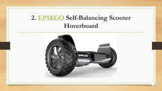 Self Balancing Hoverboards | PPT