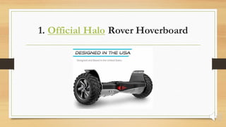 Self Balancing Hoverboards | PPT