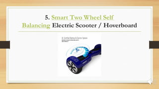 Self Balancing Hoverboards | PPT