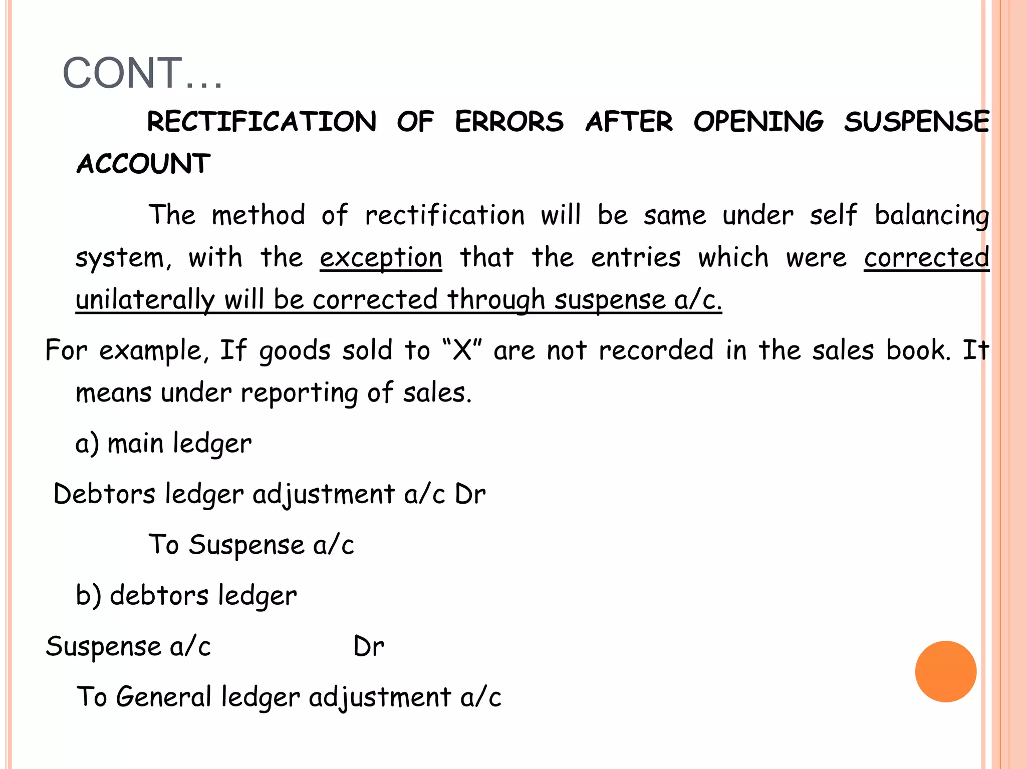 Self balancing ledger | PPTX
