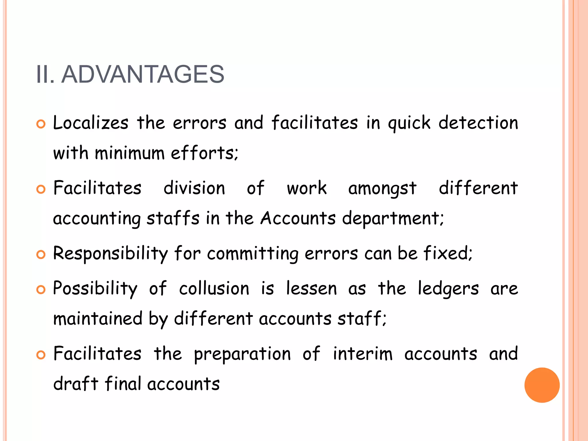 Self balancing ledger | PPTX