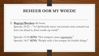 Selfbeheersing | PPTX