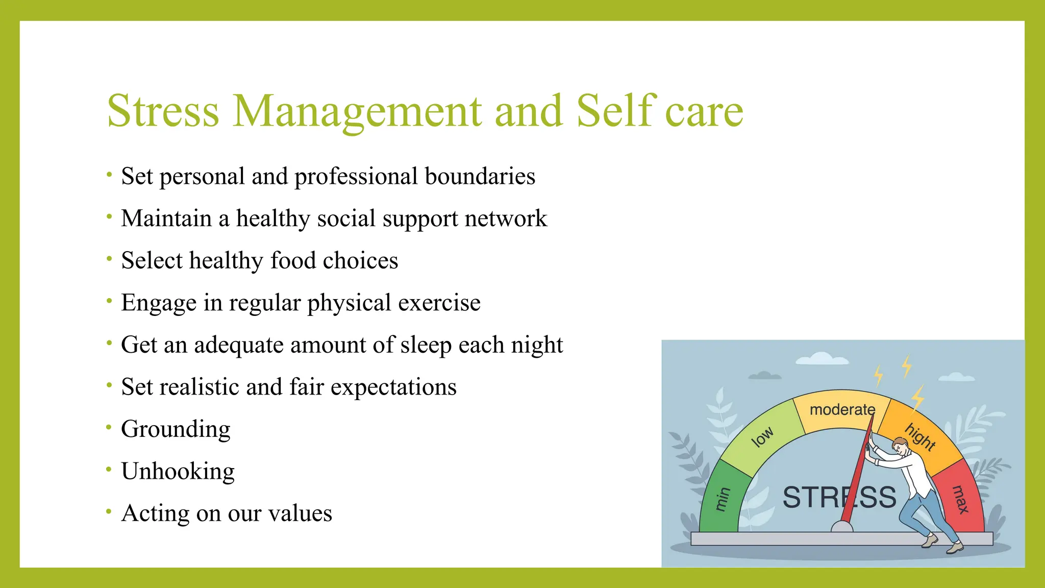 Self care and Stress Management for nurses | PPTX