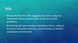 Self-Care Leadership Slideshow | PPTX