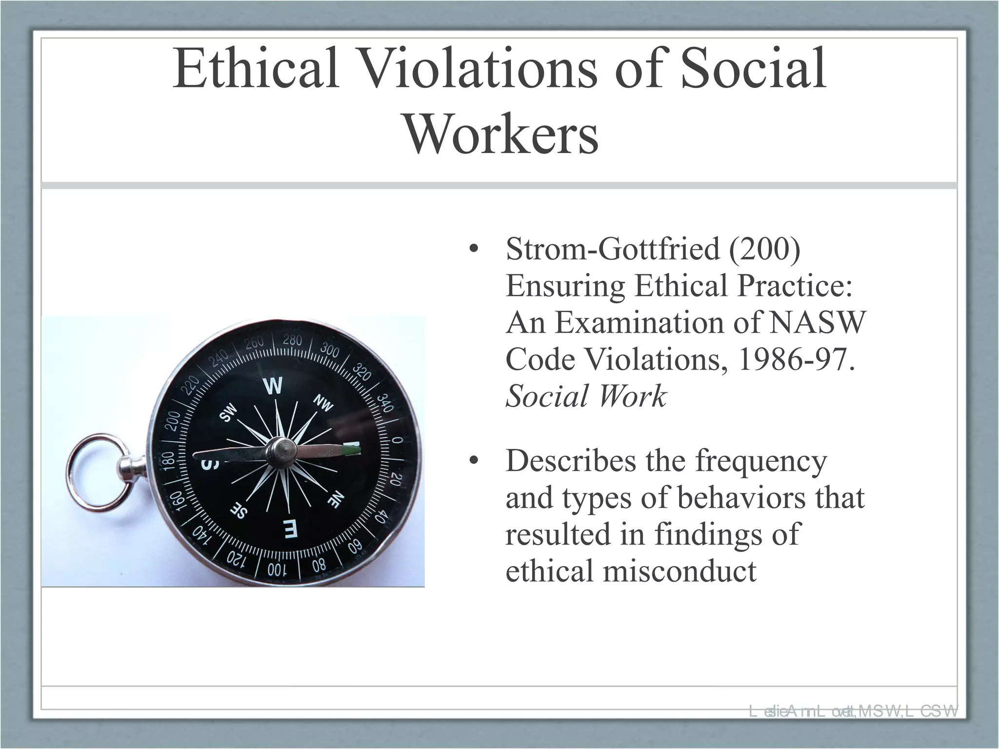 The Ethics of Self Care | PPT