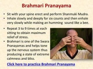 Pranayamas for self-care during Covid19 | PPTX | Medical Health