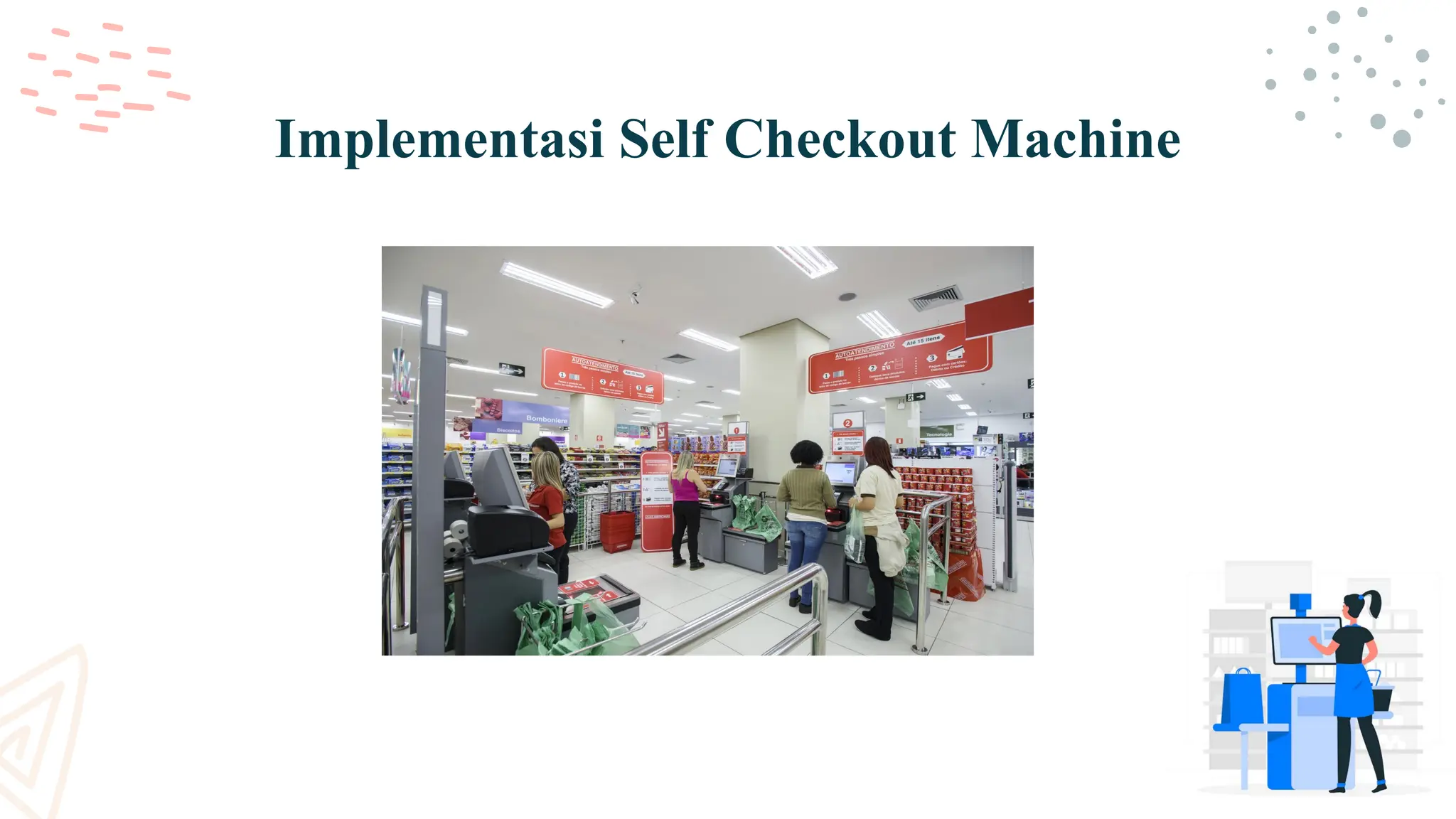 presentation about self checkout machine (inovation) | PPTX