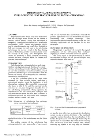 Heat Exchanger Fouling and Cleaning: Fundamentals and Applications | PDF