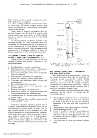 Heat Exchanger Fouling and Cleaning: Fundamentals and Applications | PDF
