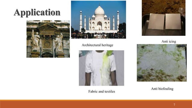 hydrophobic self cleaning coatings and their applications .pptx