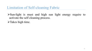 Self cleaning fabric | PPT