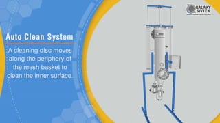 Self cleaning filter or vibro sifter | PPTX