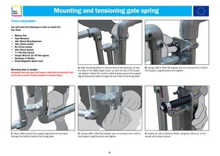 New Self Closing Gate Brochure | PDF