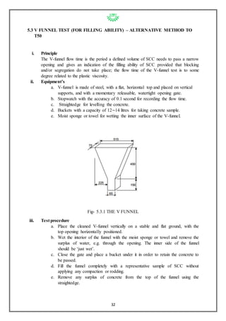 Self compacting concrete report | DOCX