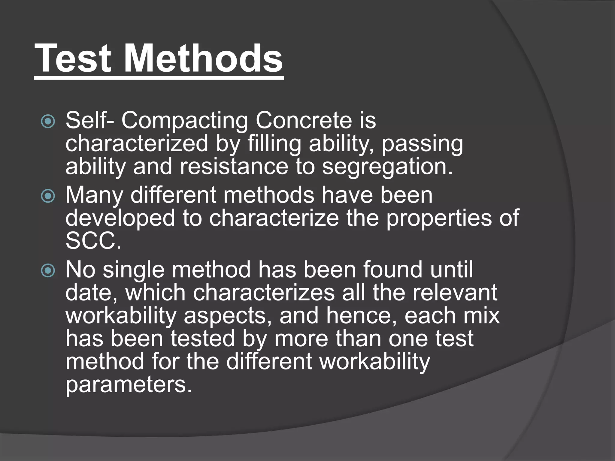 Self compacting concrete | PPTX