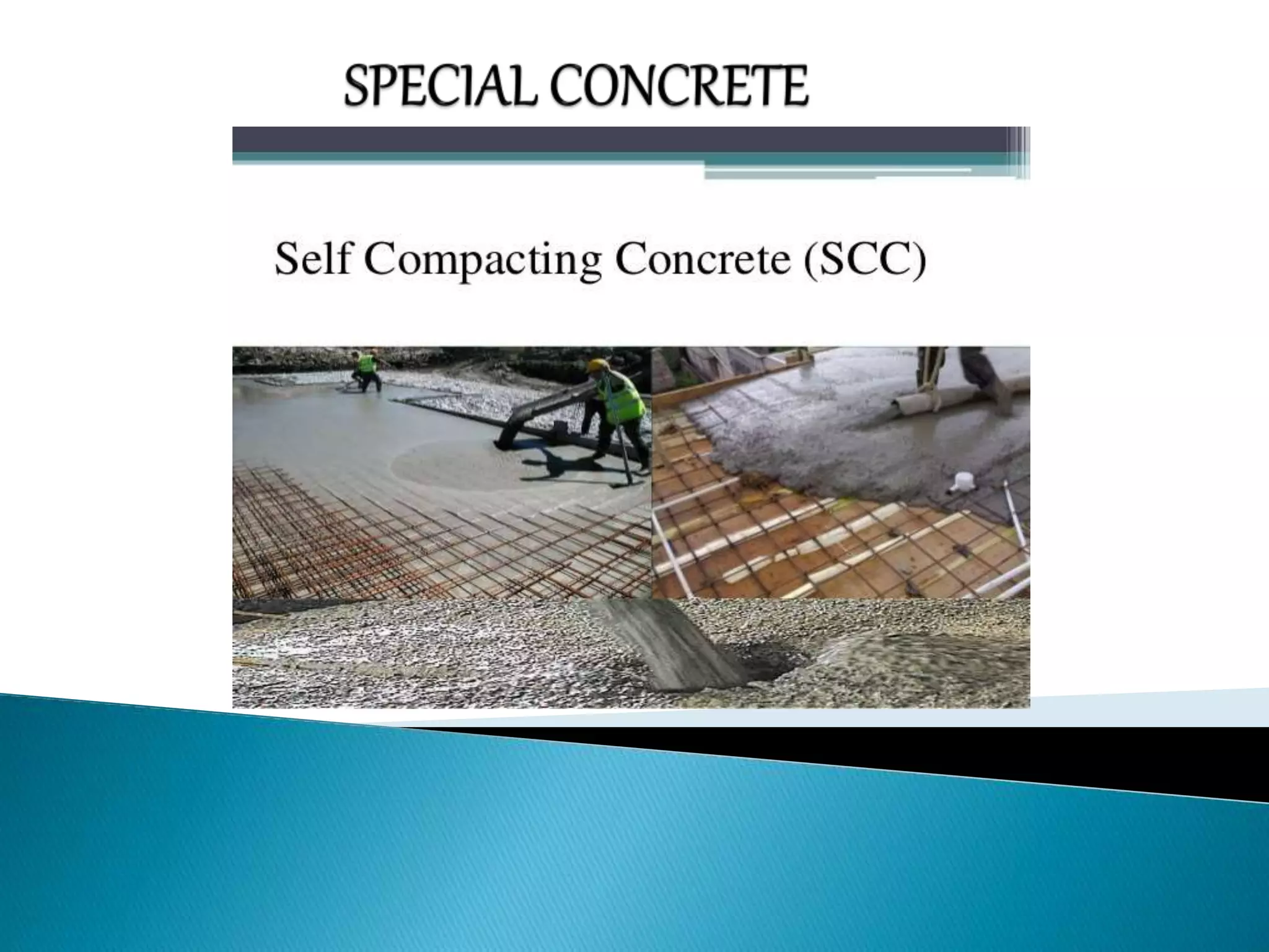 Seminar on Self Compacting Concrete SCC (special concrete) | PPTX