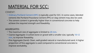 SELF COMPACTING CONCRETE design and .pptx