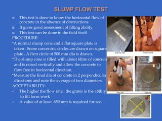 Self compacting concrete (scc) | PPTX