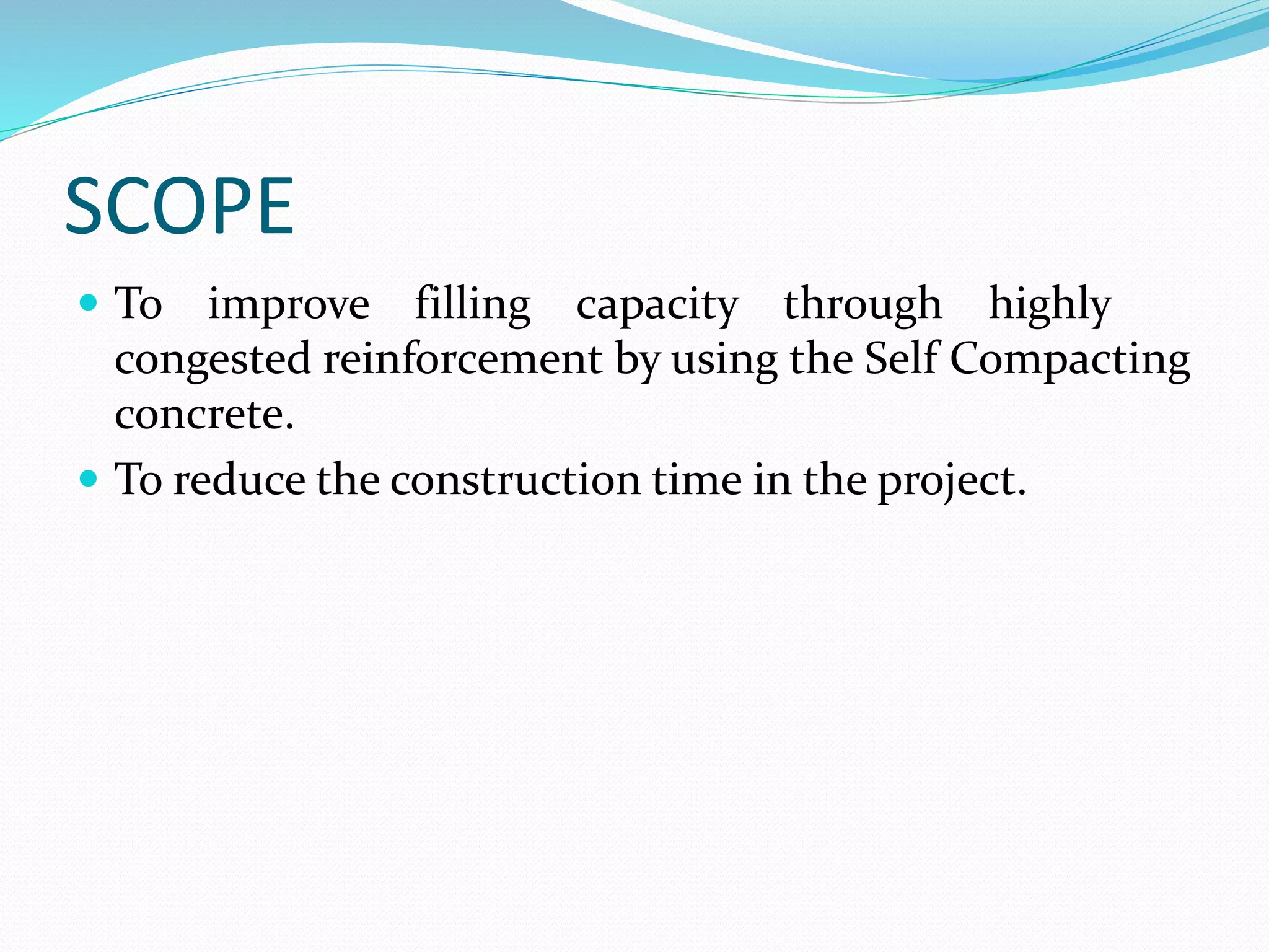 Self compaction concrete | PPTX