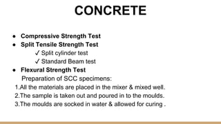 Self compaction concrete | PPTX | Civil Engineering Industry | Industries