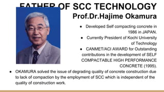 Self compaction concrete | PPTX