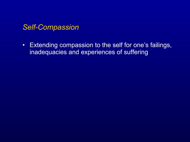 Self compassion basicconcepts | PPT