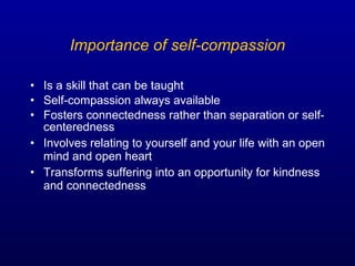 Self compassion basicconcepts | PPT